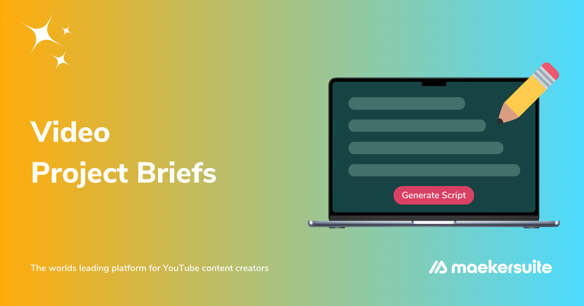 Crafting YouTube Project Briefs with AI | Maekersuite